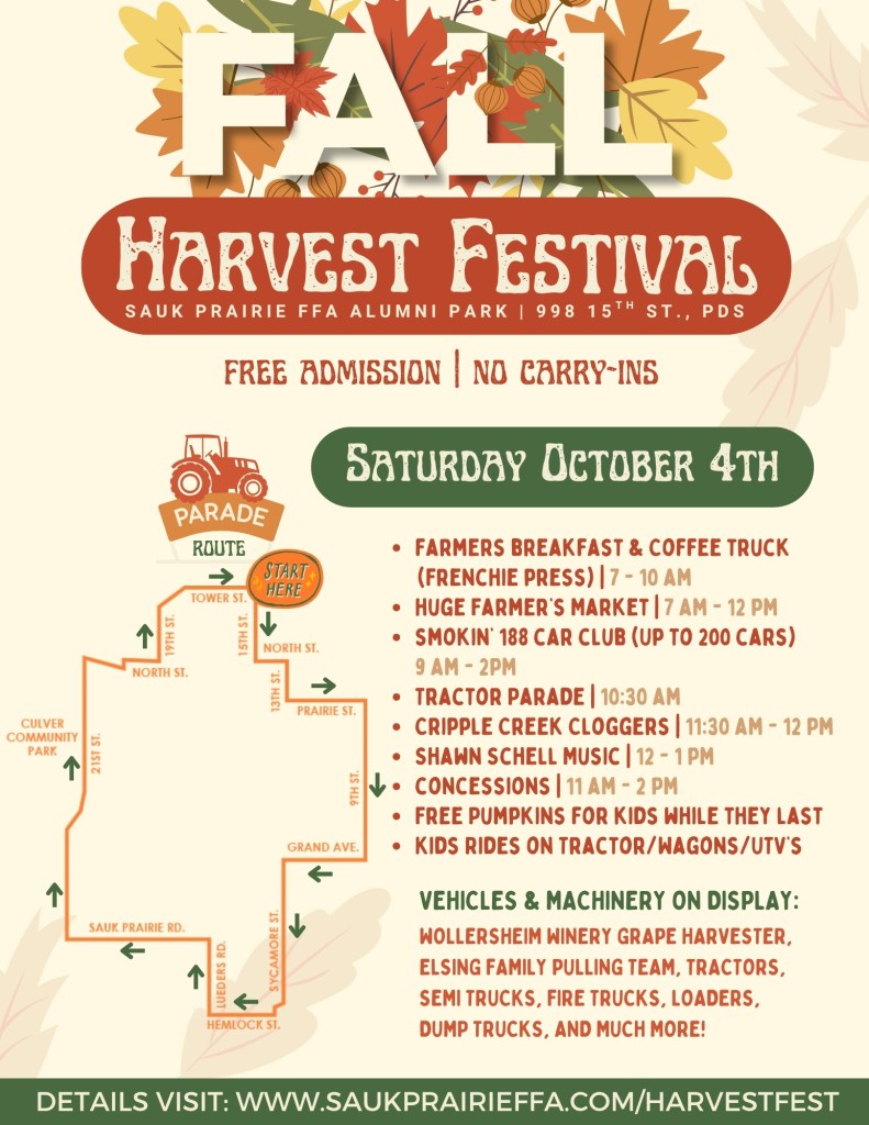 Harvest Fest – Sauk Prairie FFA